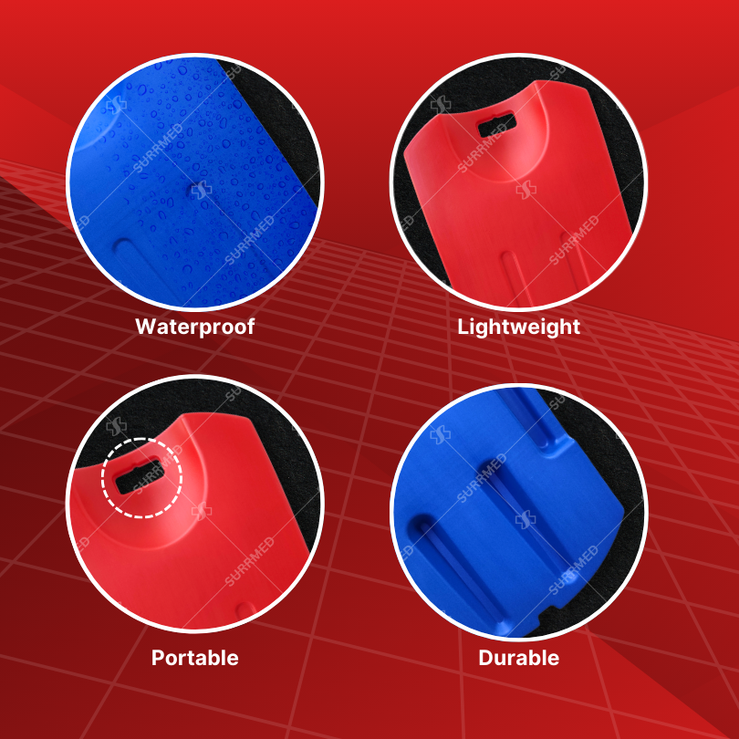 SURRMED CPR Board | Rigid Backboard for Lifesaving Emergency ...