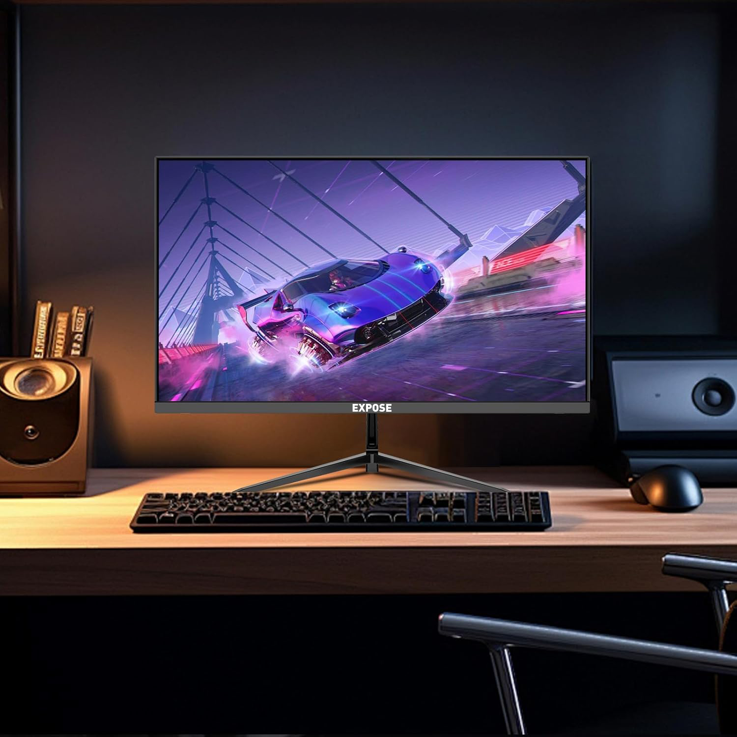 Expose Gaming Monitor curved 24 Inch Monitor 165HZ PC Monitor 27 Inch ...