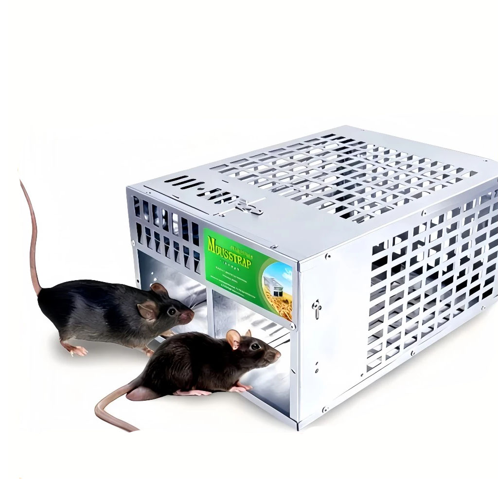 【COD】Mouse trap double-door big mouse rats live trap cage Pest Control ...