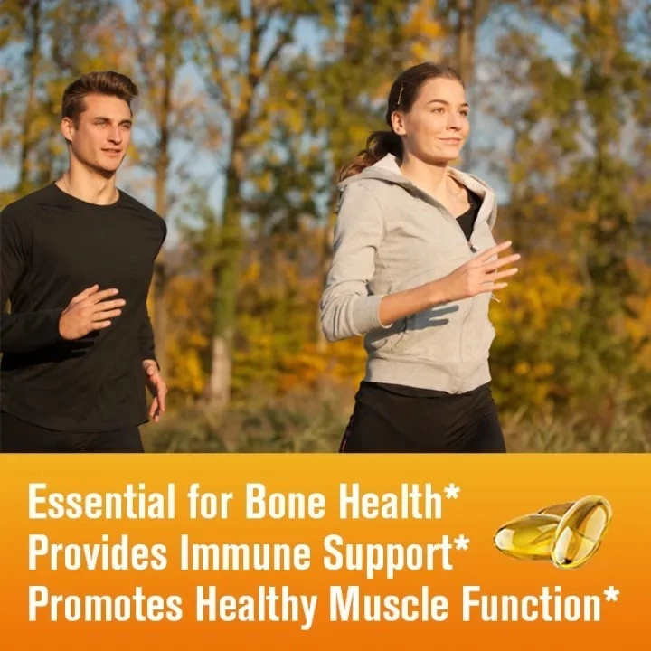 Vitamin D3 5000IU High Potency - For Strong Bones, Teeth & Muscle ...