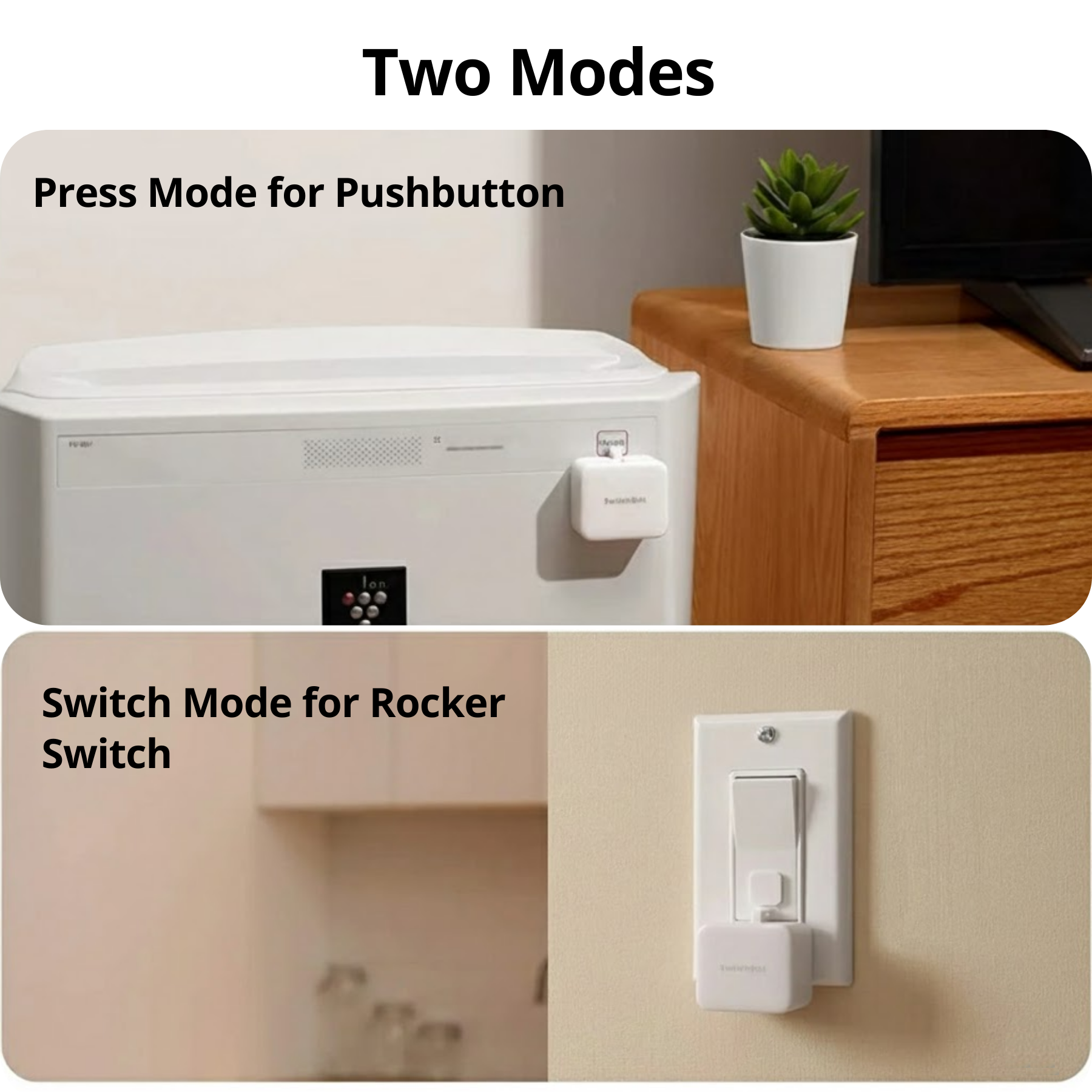SwitchBot Bot Smart Button Pusher | Automate Switches | No Wiring (Hub ...