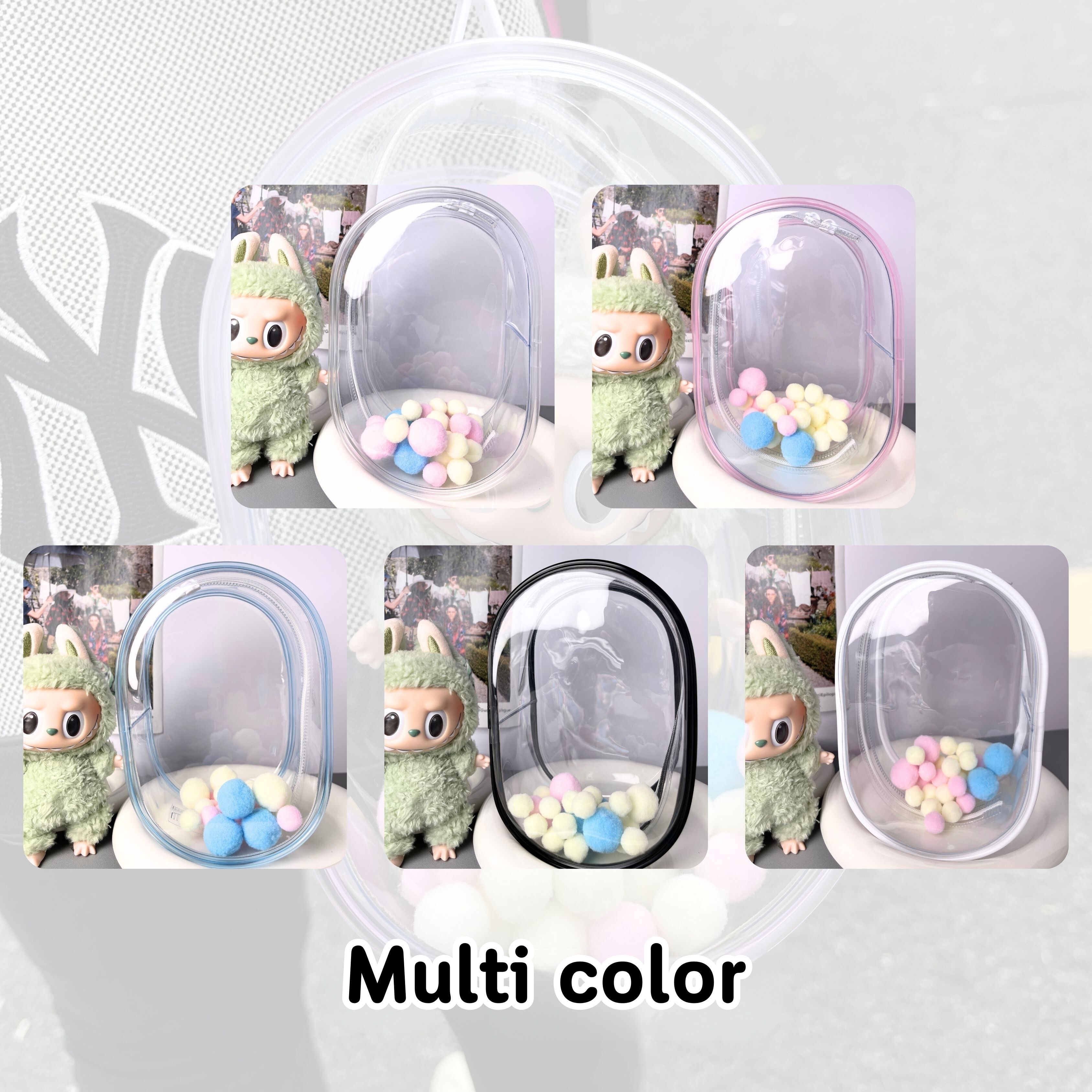 Waterproof storage bag Labubu V1 V2/Lilla Lucky CatStorage bag Doll ...