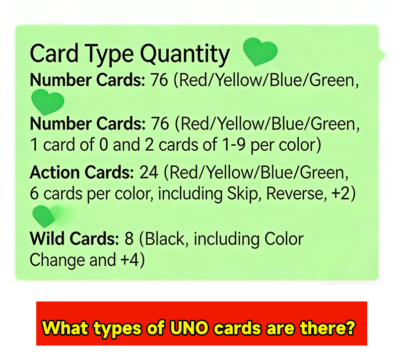 Classic Cartoon UNO Card Game - Multiplayer Casual Party Tabletop ...