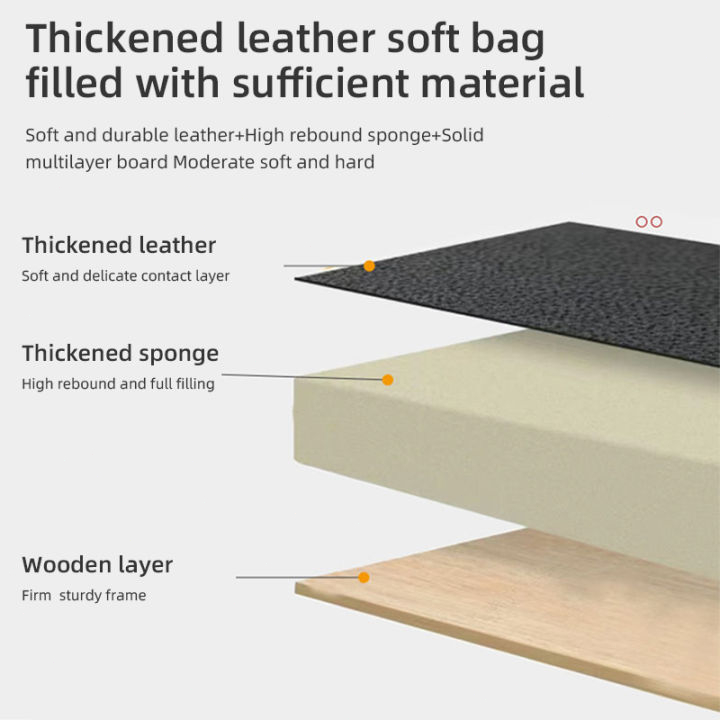 Foldable Sofa Storage Box Stool Chair Waterproof Leather Footstool ...