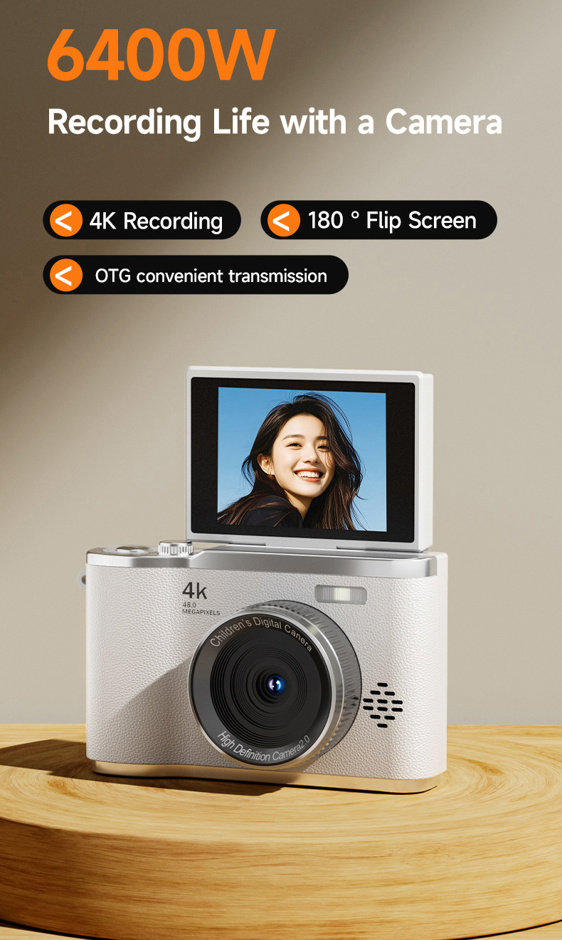 X18 digital camera Flip screen 16X Digital Zoom Suitable for beginner ...