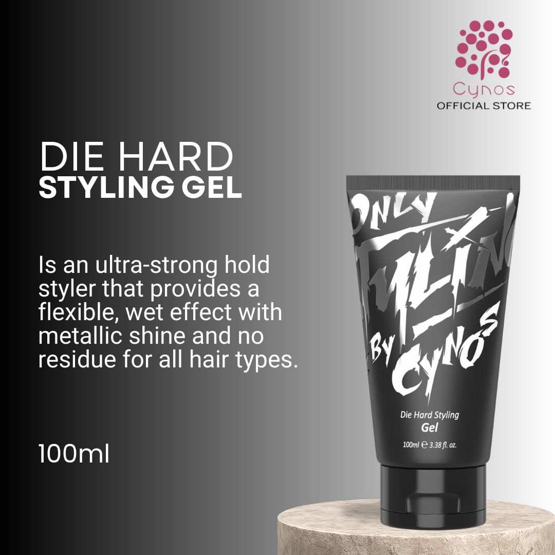CYNOS Only Styling Die Hard Styling Gel 100 mL | Shopee Philippines