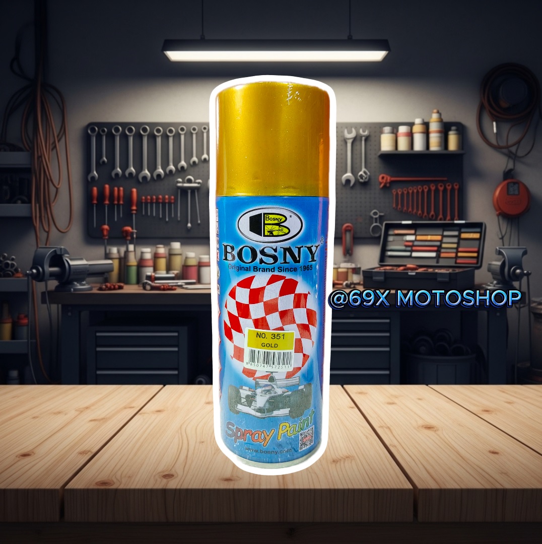 ORIGINAL BOSNY SPRAY PAINT CHROME AND GOLD SERIES | Shopee Philippines