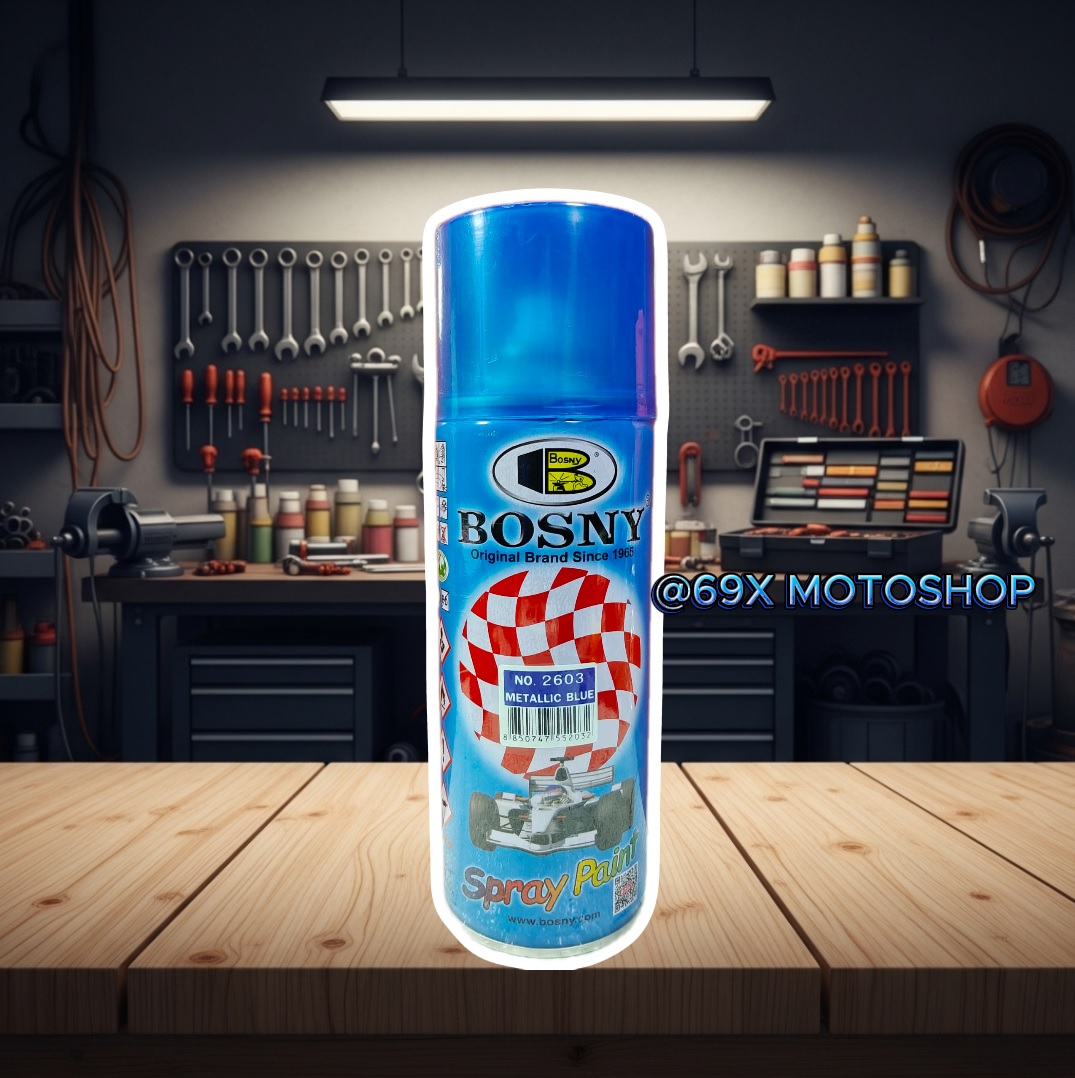 ORIGINAL BOSNY SPRAY PAINT METALLIC SERIES | Shopee Philippines