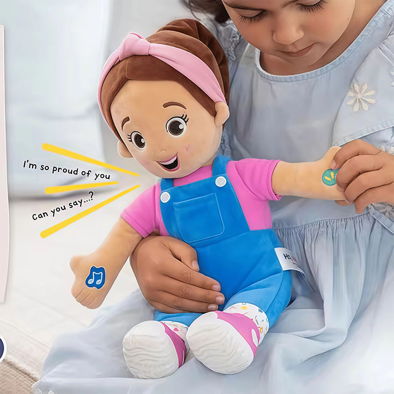 Ms Rachel Plush Doll - Interactive Singing & Talking Toy , Educational ...