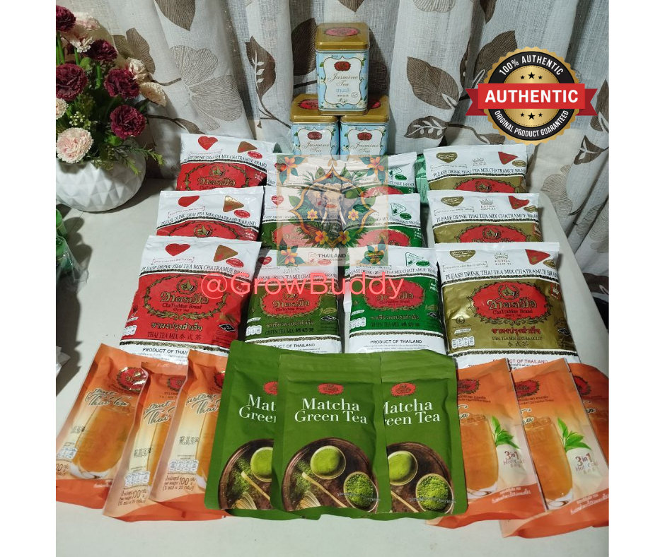 Authentic Cha Tra Mue Instant Thai Tea Mix Green Tea sold per Original ...