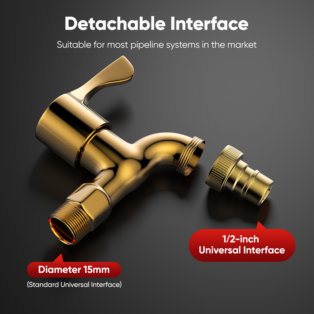 Mitsushi 304 Stainless Steel Faucet High-Quality One Way/Two Way Faucet ...