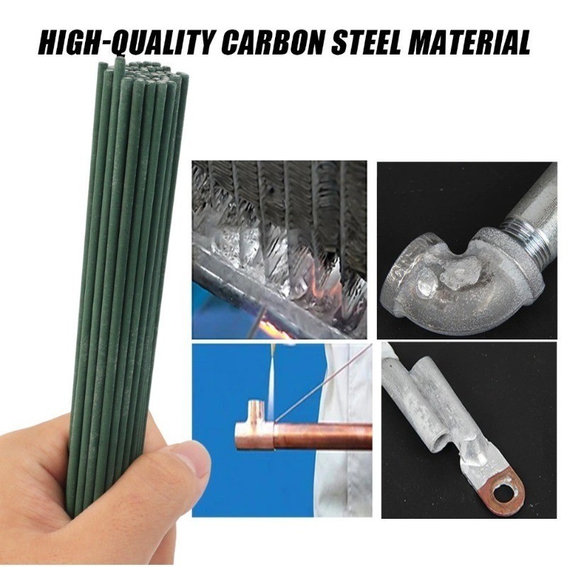 50PCS Green Welding Rods Stable Low Melting Point Quick Welding Solder ...