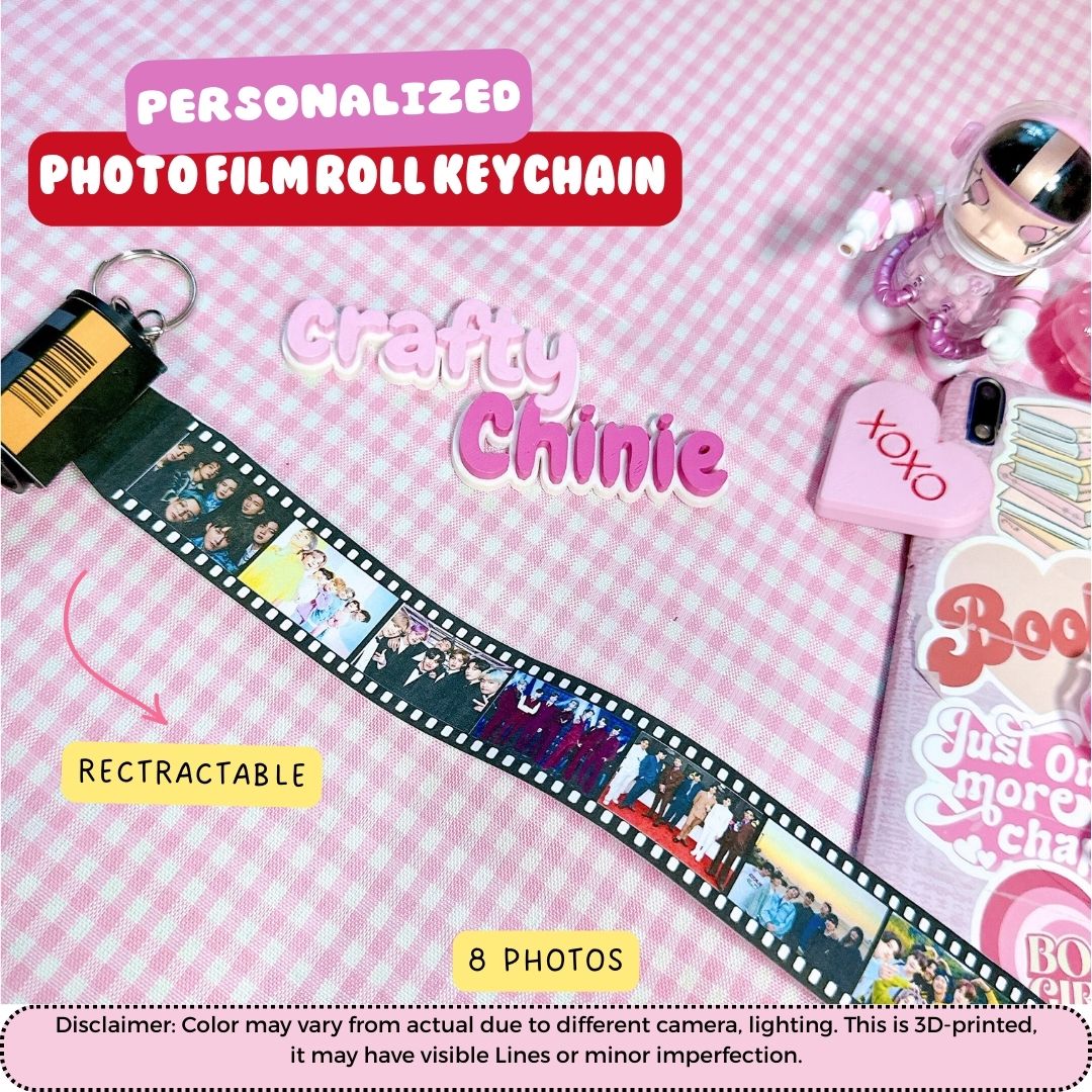 PERSONALIZED PHOTO FILM ROLL KEYCHAIN | Shopee Philippines