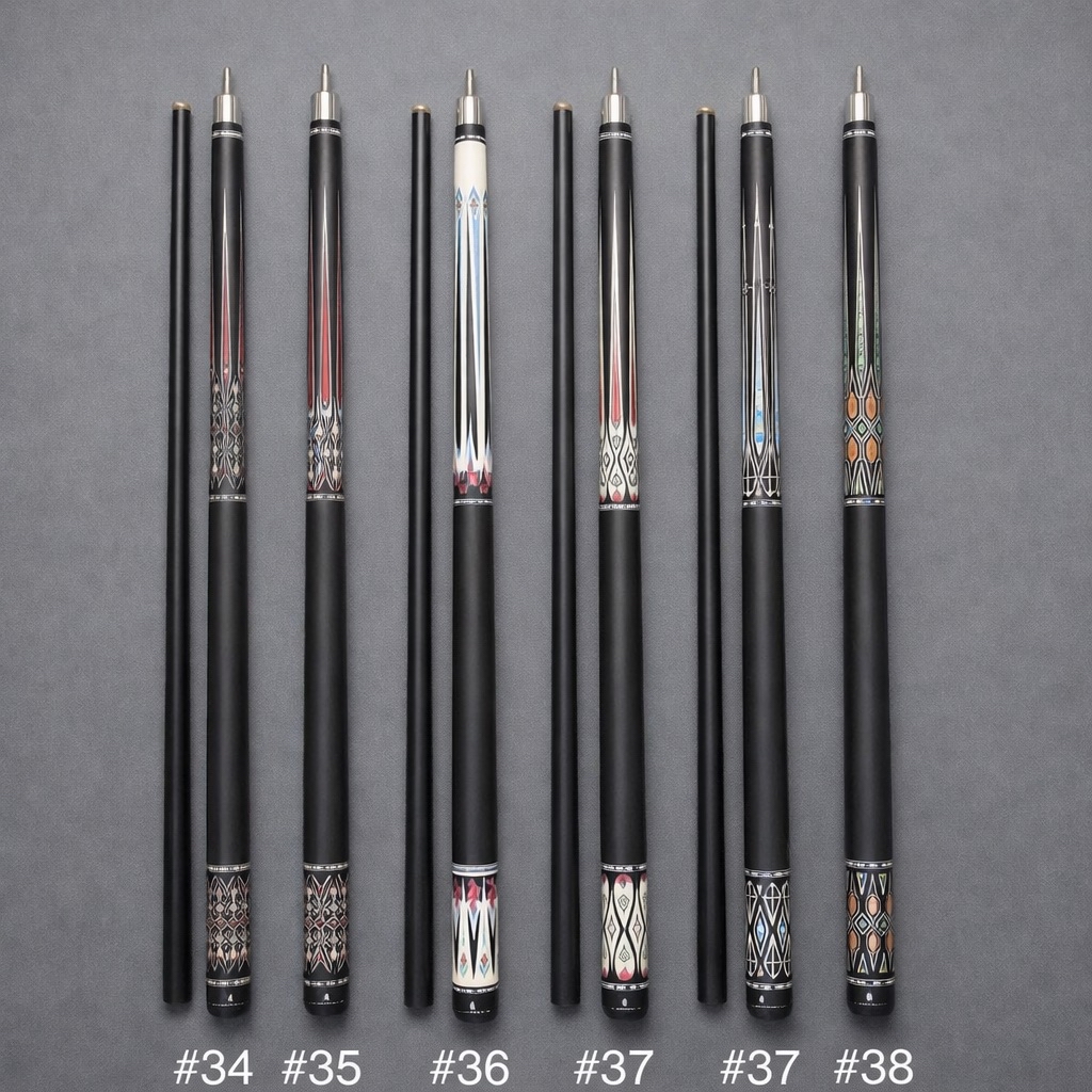 Gladiator Graphite Carbon Coated Billiard Cue Stick With Free Cue Case ...