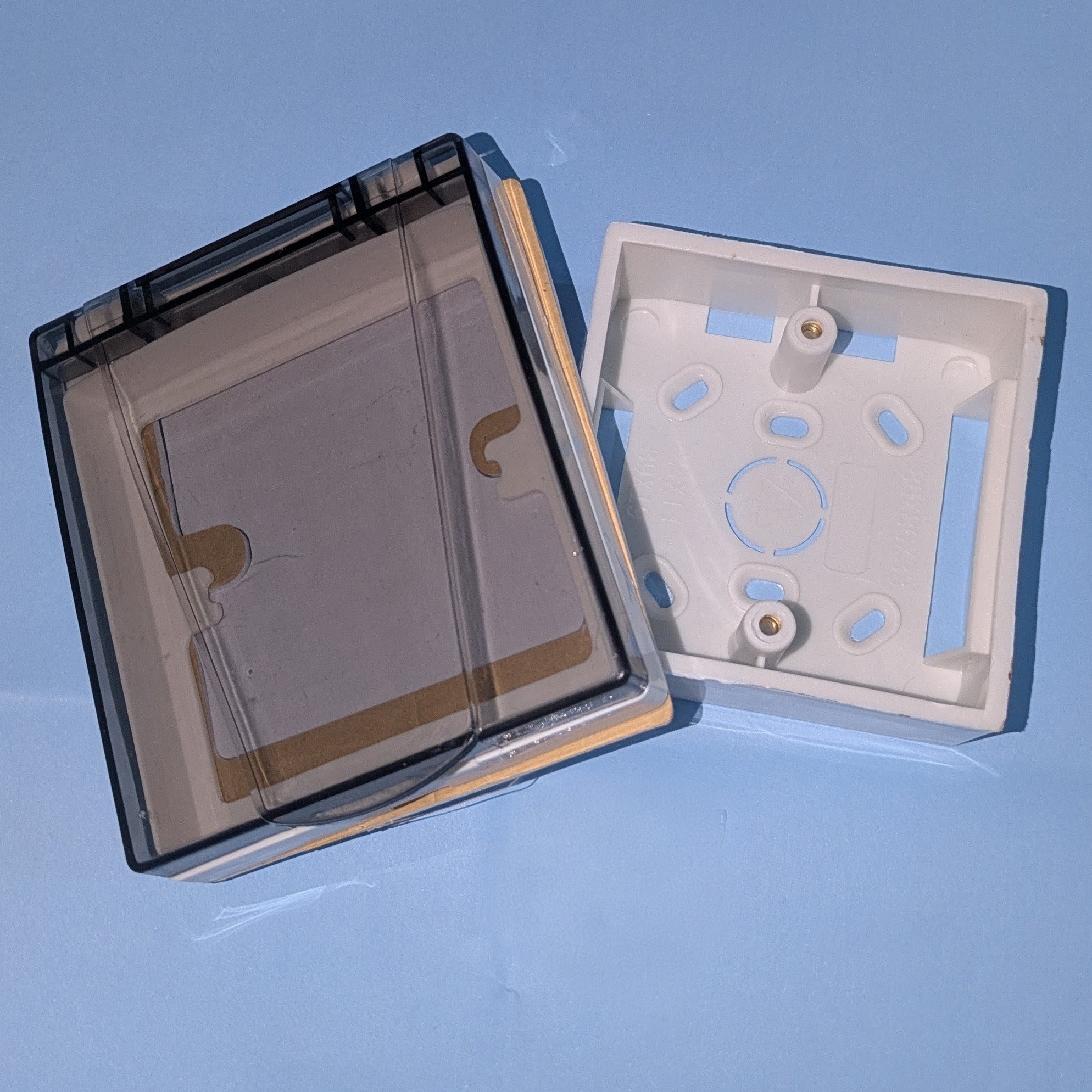 HEAVY DUTY PVC UTILITY BOX SURFACE TYPE 86 | 86 x 86 x 30 mm | Shopee ...