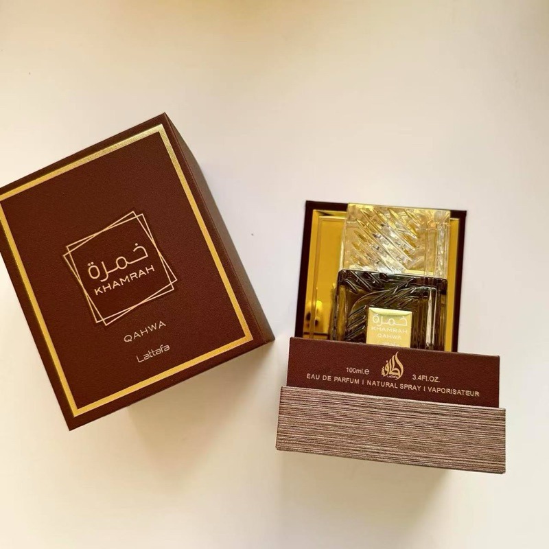 100ML Khamrah Perfume By Lattafa Series Spray Arabian Perfume Delicate ...