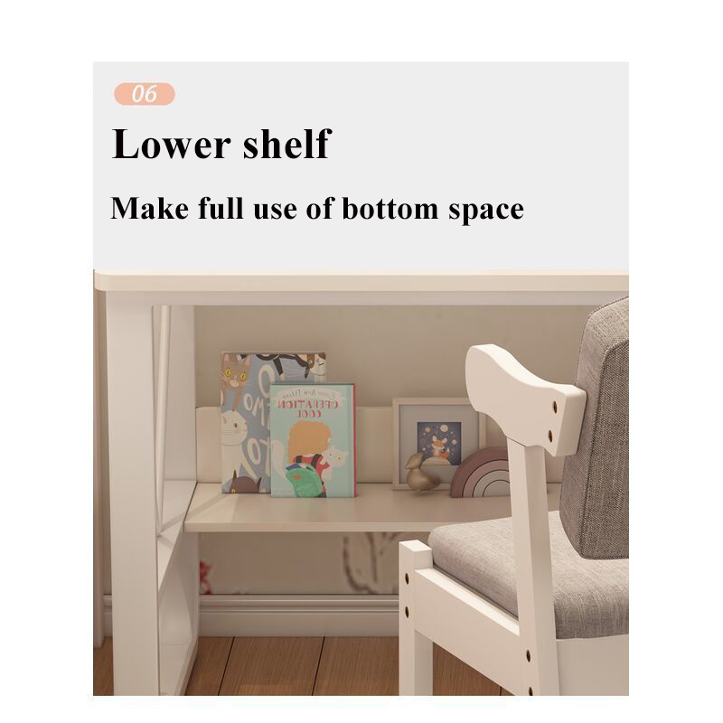 Study desk table Computer desk With Drawers & Shelves in bedroom usage ...