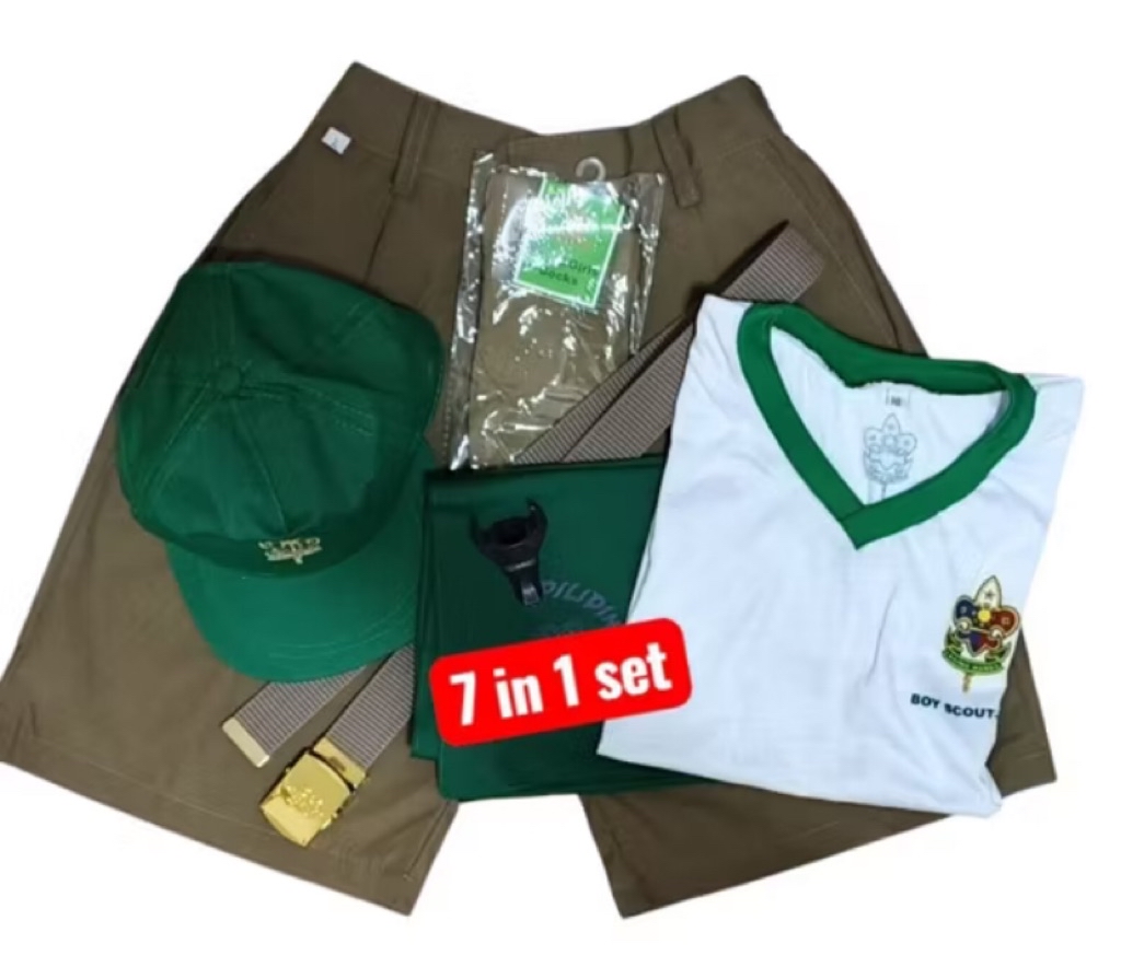 7 in 1 Set Kid,KaB,BSP for Boys Scouting Kinder to HighSchool | Shopee ...