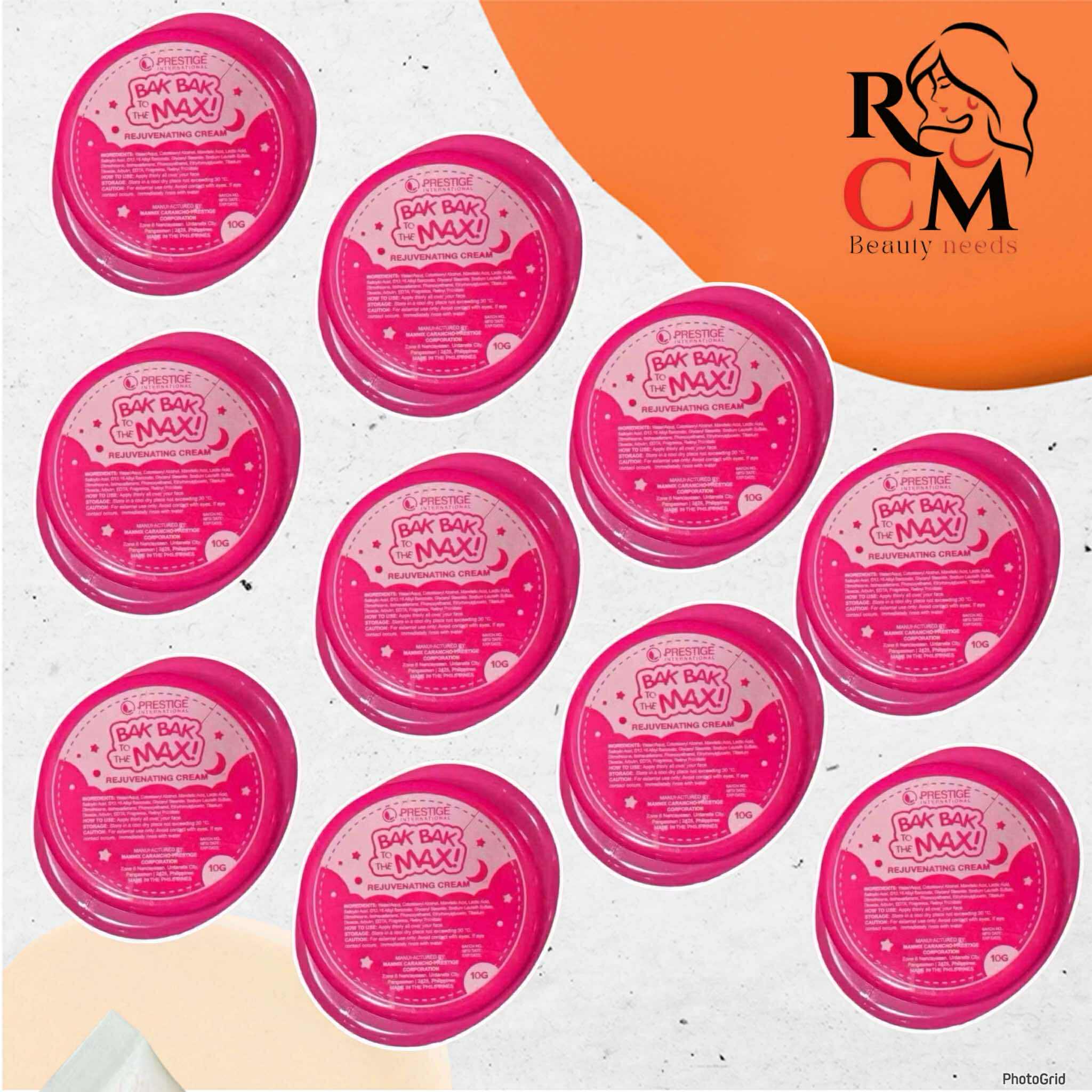 RCM BUNDLE Prestige Rejuvenating Bak Bak to the Max Cream 10g (NEW ...