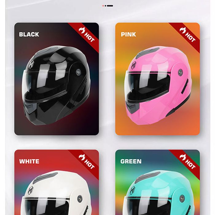 HNJ YM-920 helmet modular for women and men motorcycle open face helmet ...