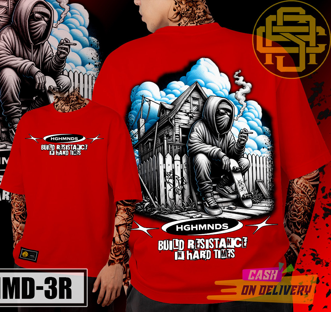 HIGHMINDS CLOTHING V3 INSPIRED OVERSIZED TSHIRT DESIGN Men's Tops - T ...