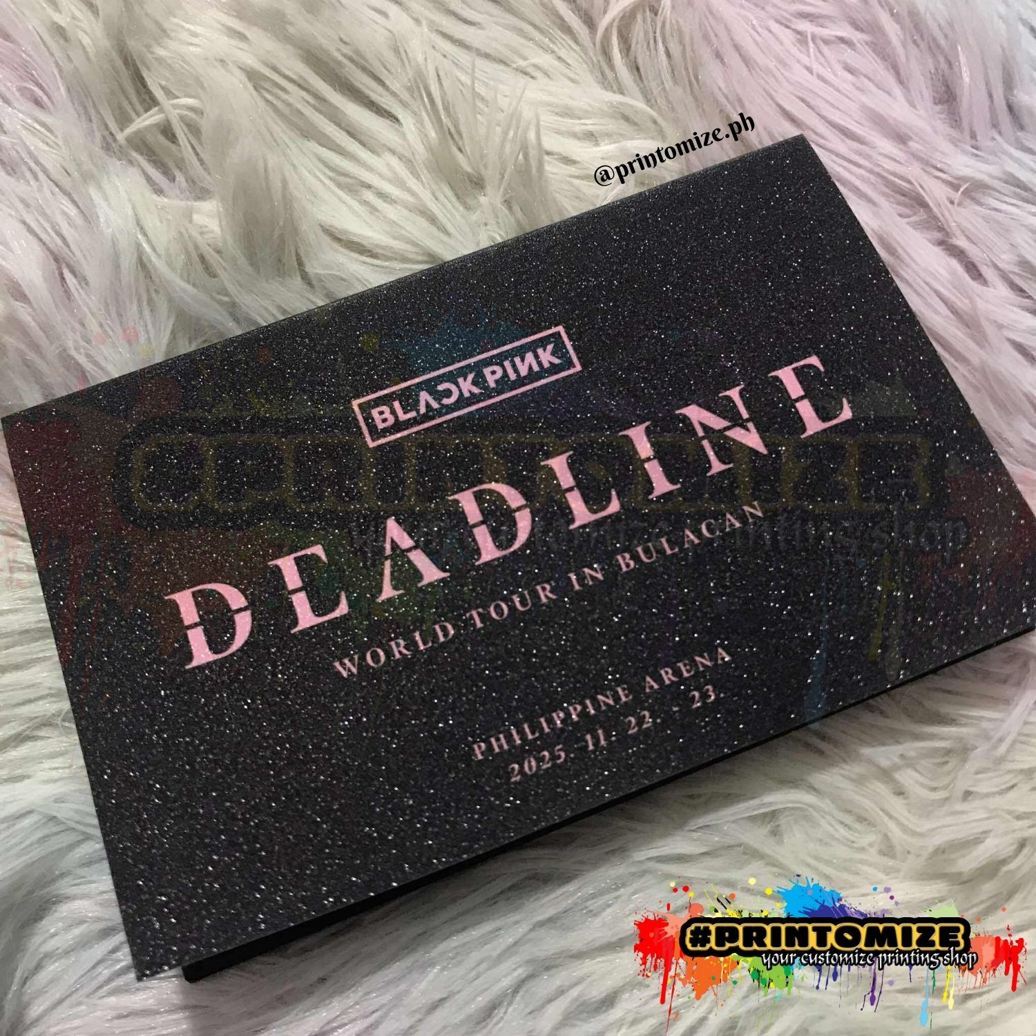 Concert Ticket Holder | Blackpink Deadline World Tour in Bulacan 13 by ...