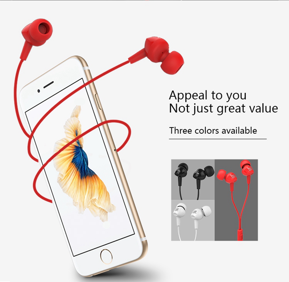 Jc Lewis JBL C100si Wired headphones 3.5mm jack soundproof earbuds ...