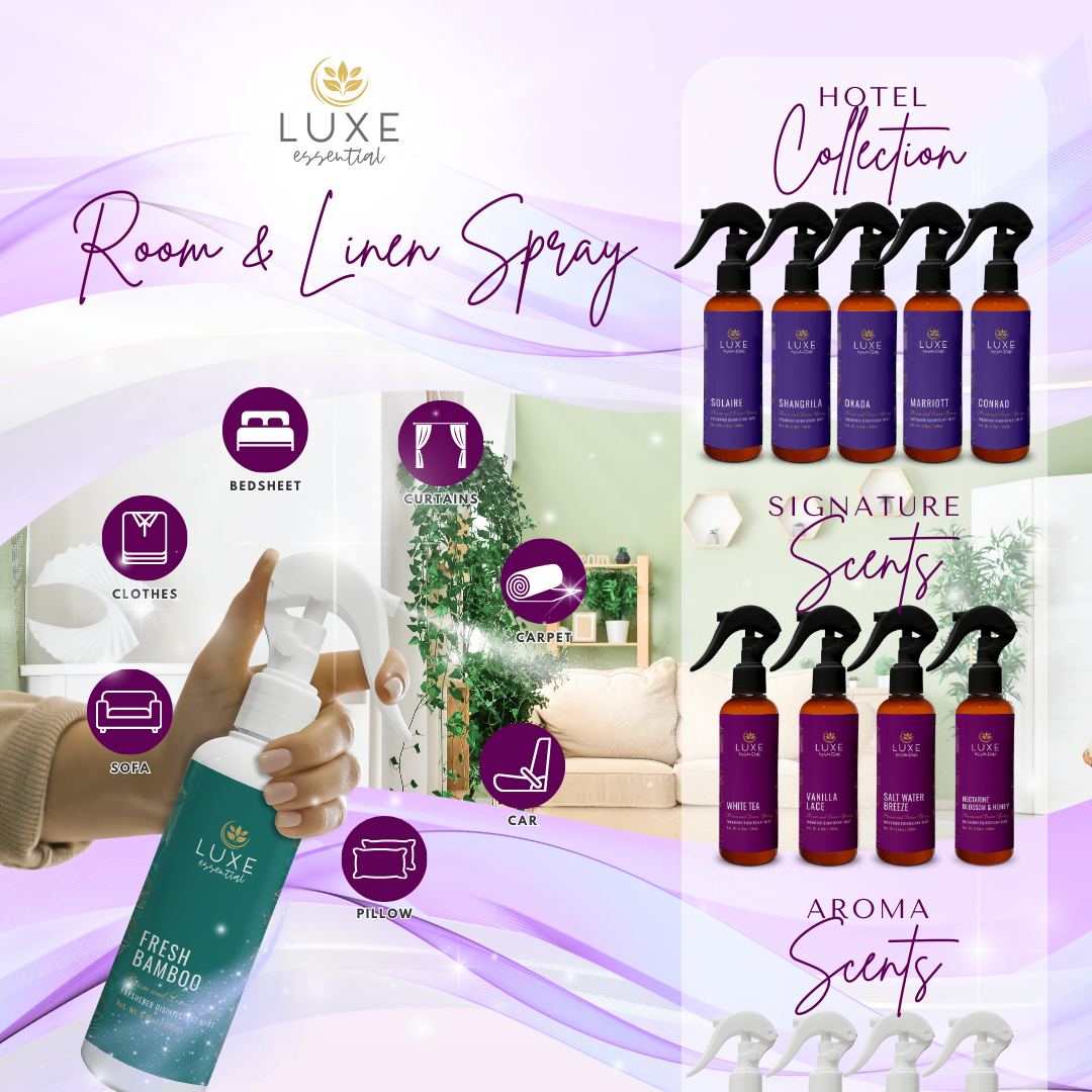 Luxe Essential Cozy Haven Room Spray – Long-Lasting Room & Linen Mist ...