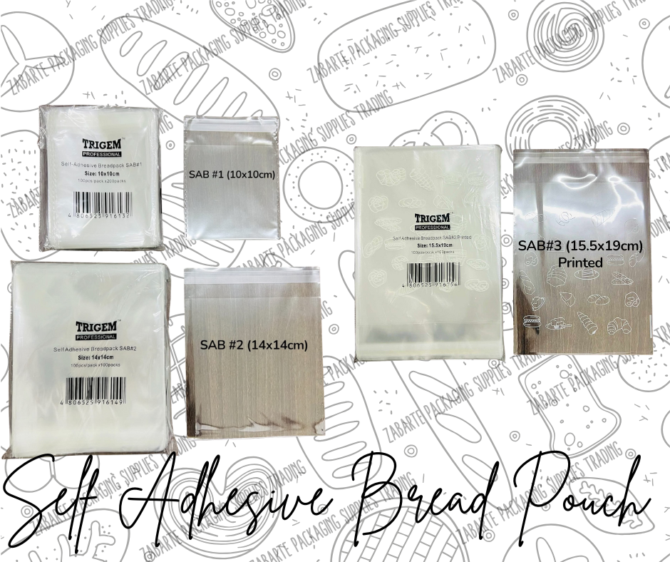 TRIGEM Self Adhesive Bread Pouch | Shopee Philippines