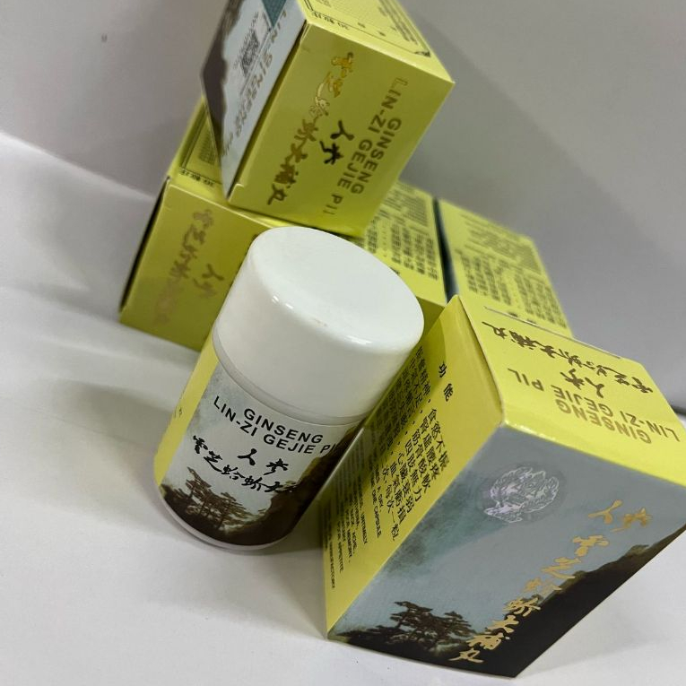【Fast delivery】Ginseng Vitamins 30's lin-zi white bottle free shipping ...