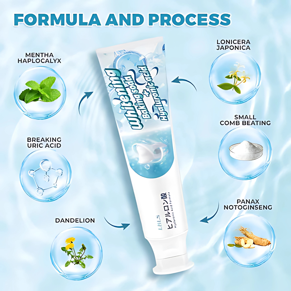 scoban whitening toothpaste for Stain Removal, Fresh Mint Flavor ...