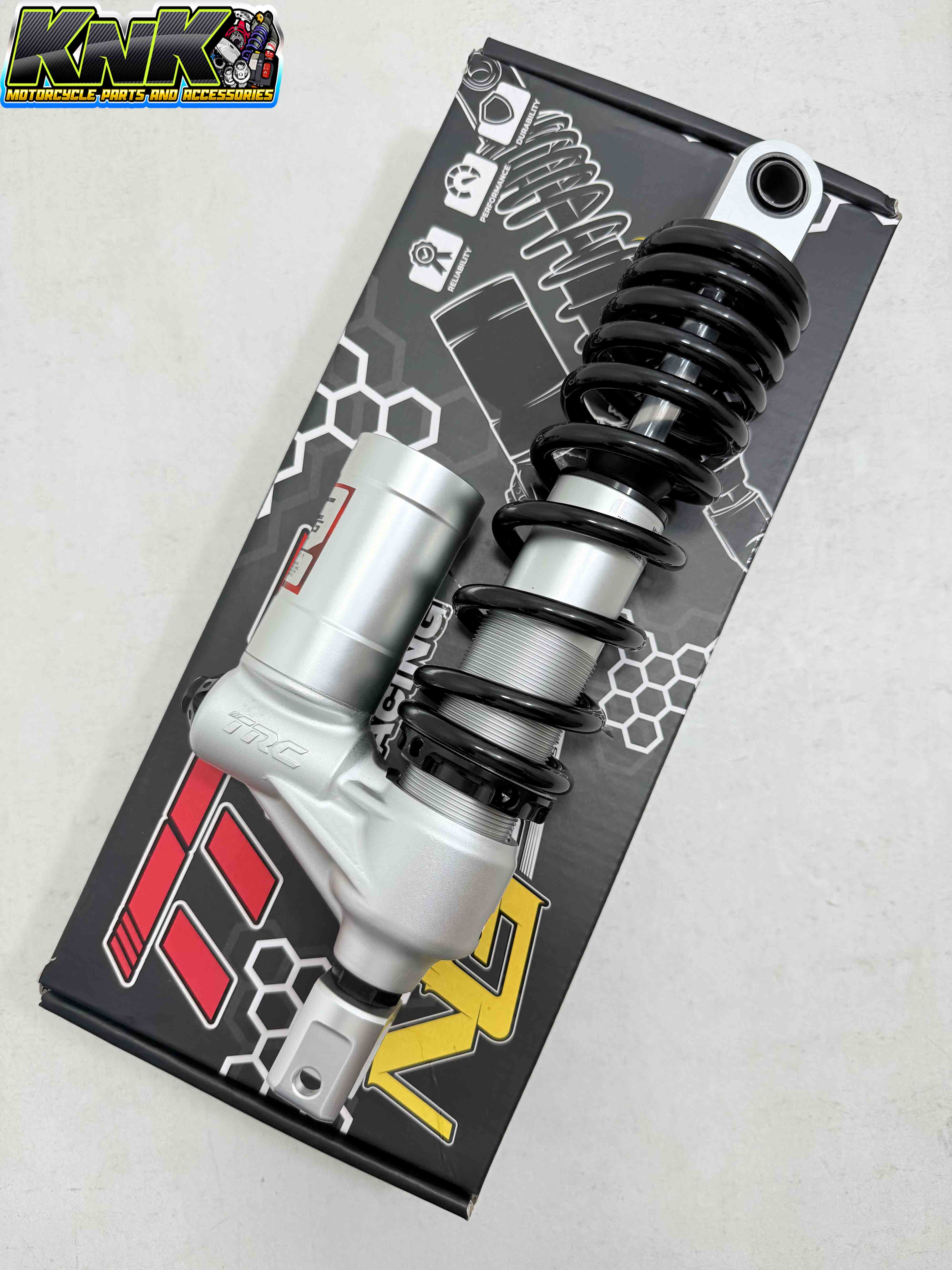 TRC REAR SHOCK ADJUSTABLE SUSPENSION FOR CLICK 125 CLICK 150 MIO SPORTY ...