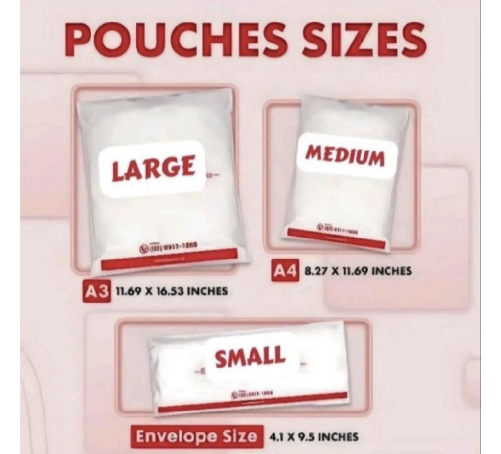 100pcs courier shipping pouch with logo | Shopee Philippines