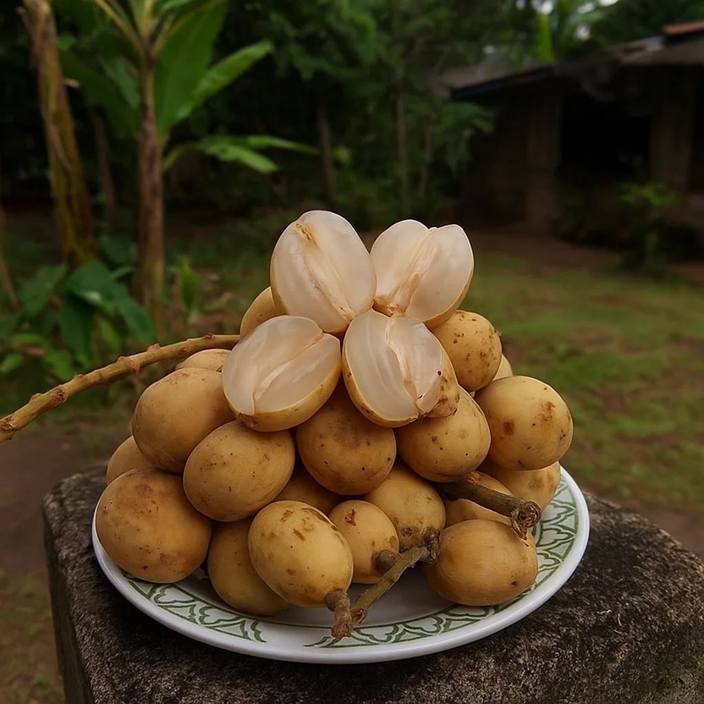 "Grafted Lanzones Live Seedling Plant – Fast Fruiting Tropical Fruit ...