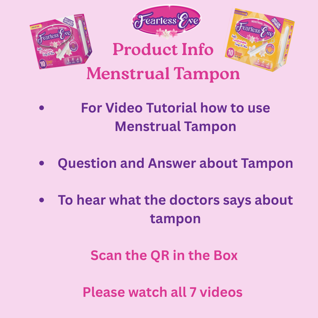 Fearless Eve Heavy Flow Menstrual Tampons (10 pcs/Box) | Shopee Philippines