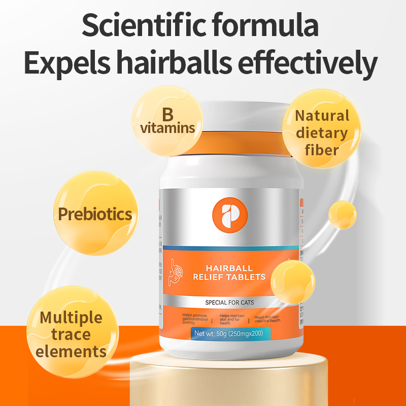 PUAINTA Hairball Solution for Cat Hairball Removal Multi Vitamin B Cat ...