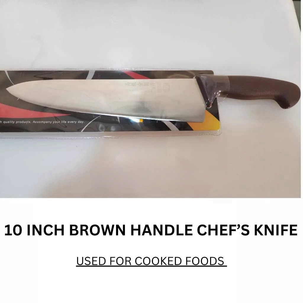 Bestseller 2025 10 Inch Chef knife color coded handle 4CR15MOV ...