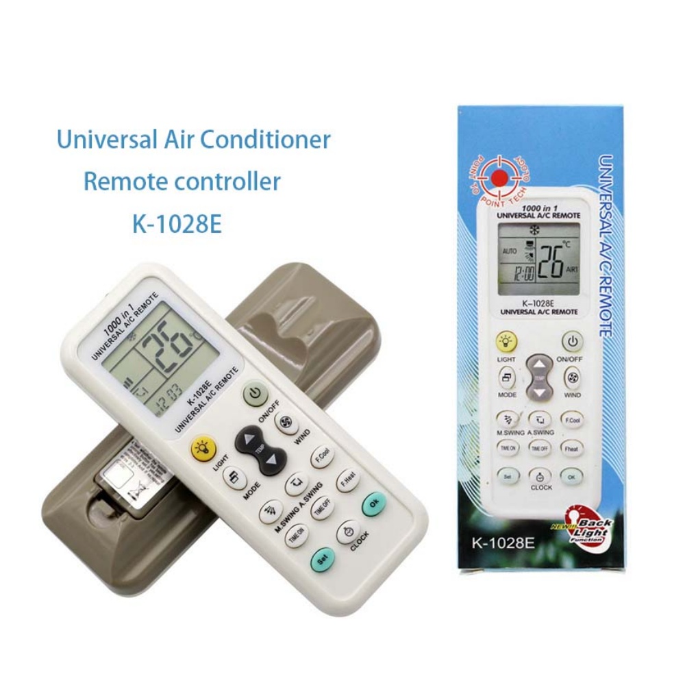 1000-in-1 Universal AC Remote Control K-1028E Background Light Remote ...