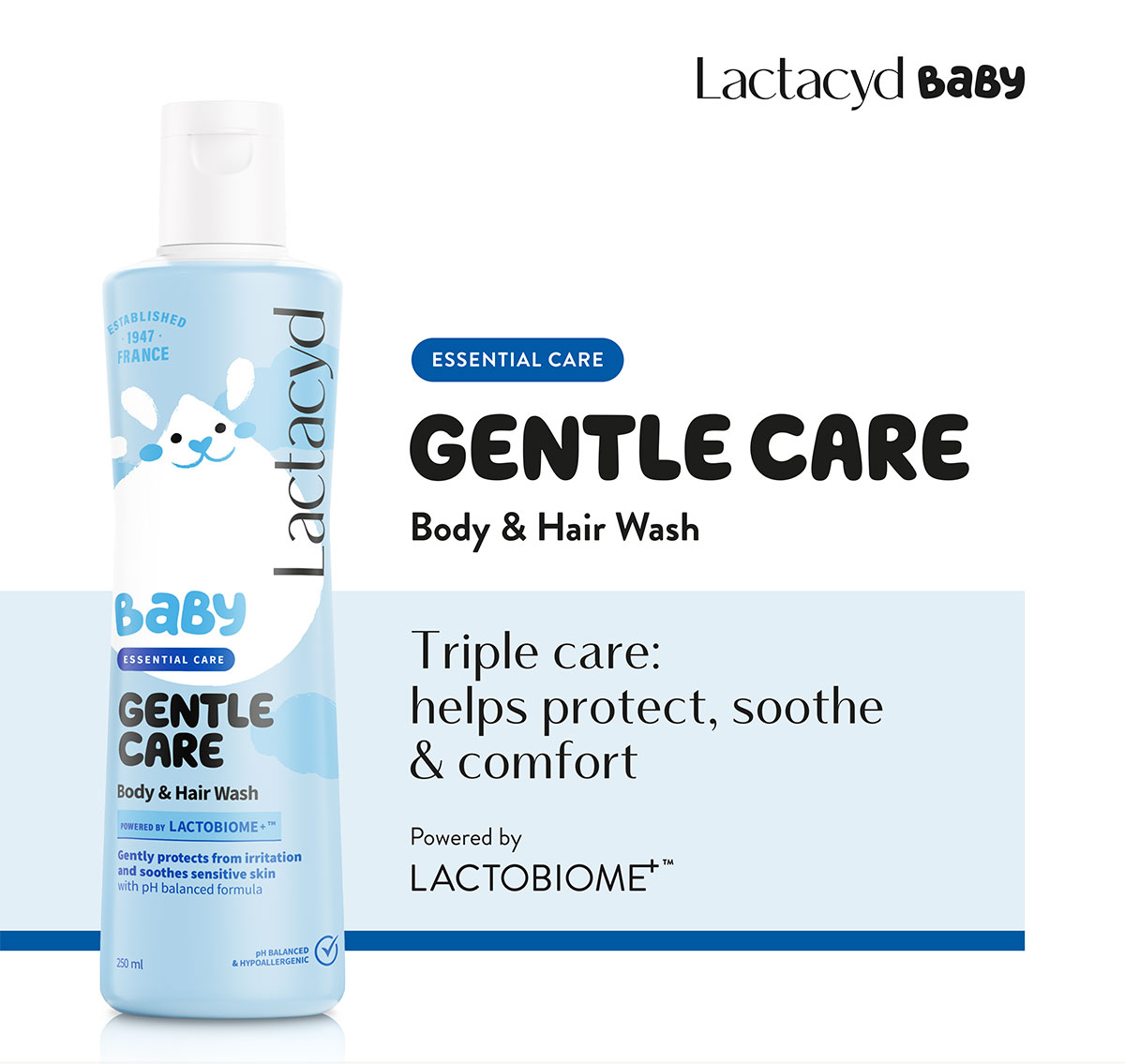 Lactacyd Baby Gentle Care Sensitive Skin 2in1 Body Wash Cleanser and ...