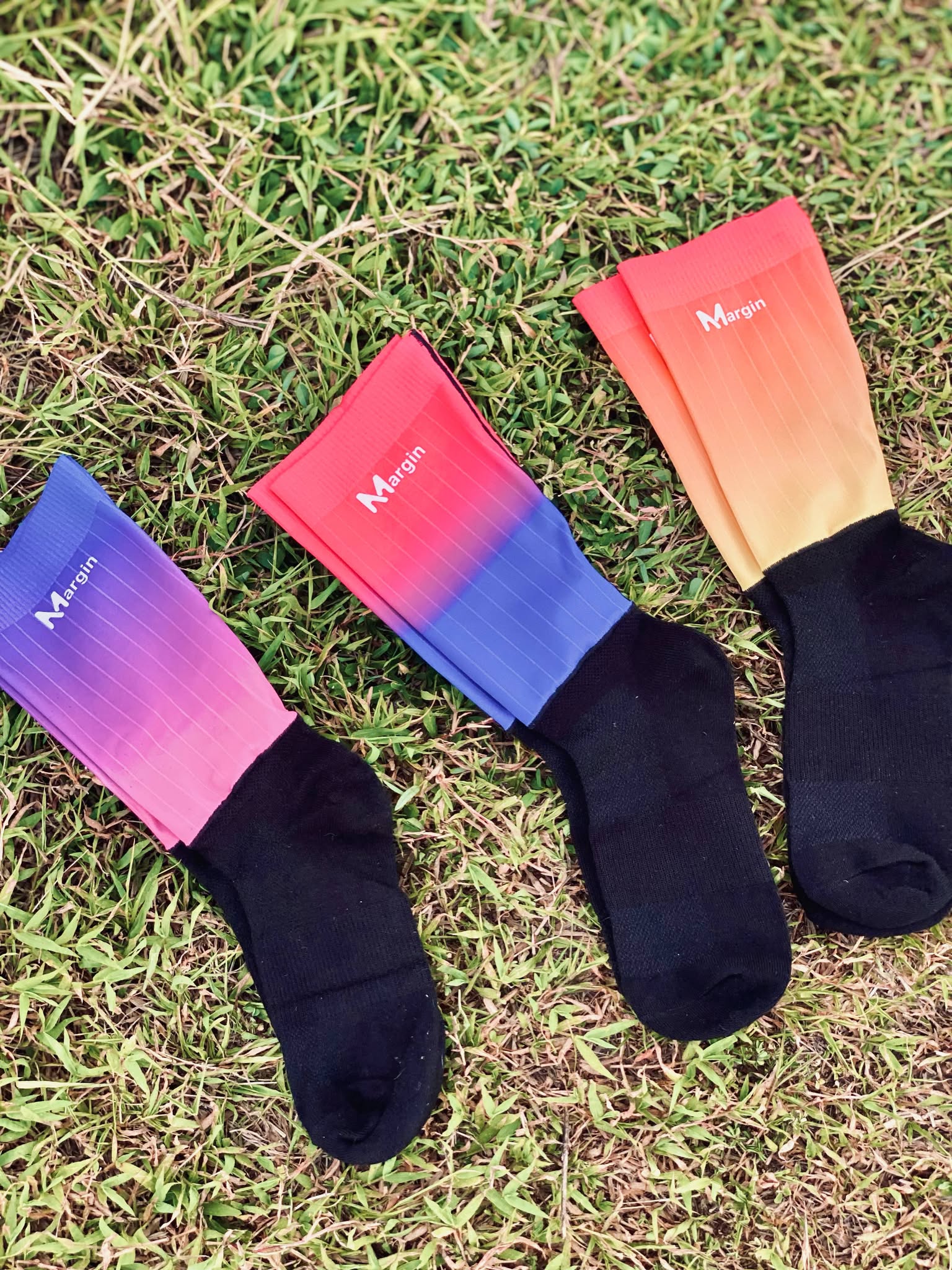 Margin Originals Aero Cycling Socks Anti Slip Aero socks Gradient ...