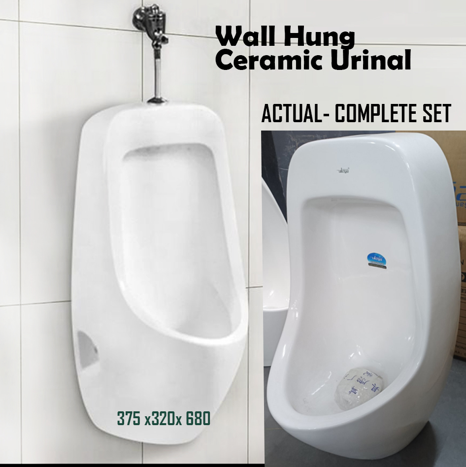2207 Complete set Wall hung Urinal / Ceramic Wall hung with flush valve ...