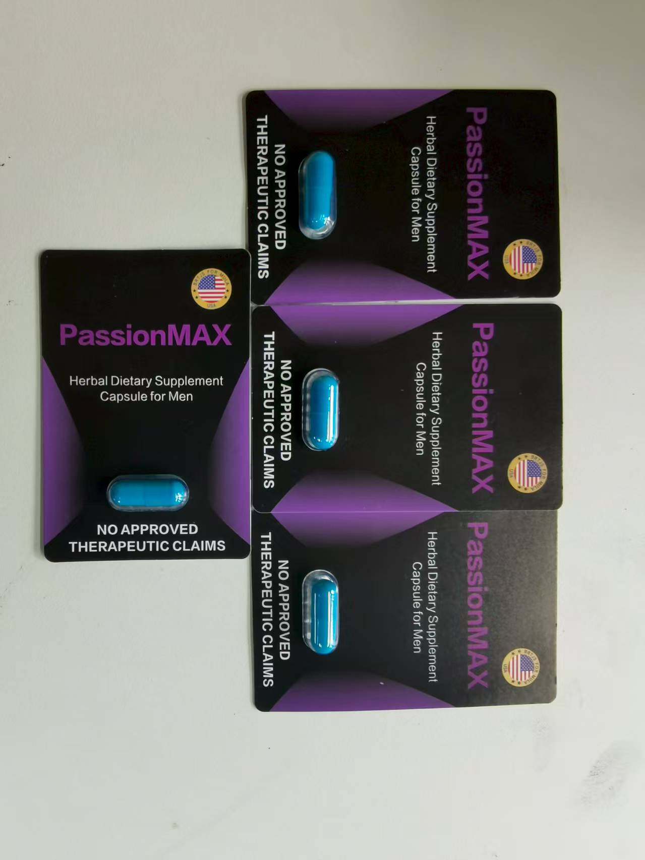 Brand new genuine Passion Max men's herbal dietary supplement, 100% ...