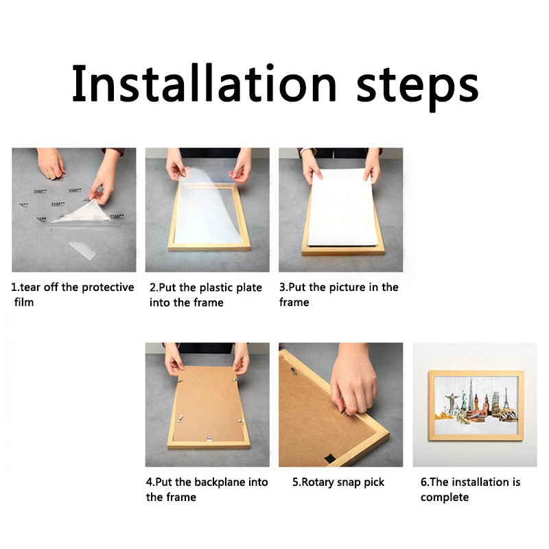 [Spot goods] Premium Picture Frame – 29x21cm/42*29cm/29x39CM/28x28CM ...