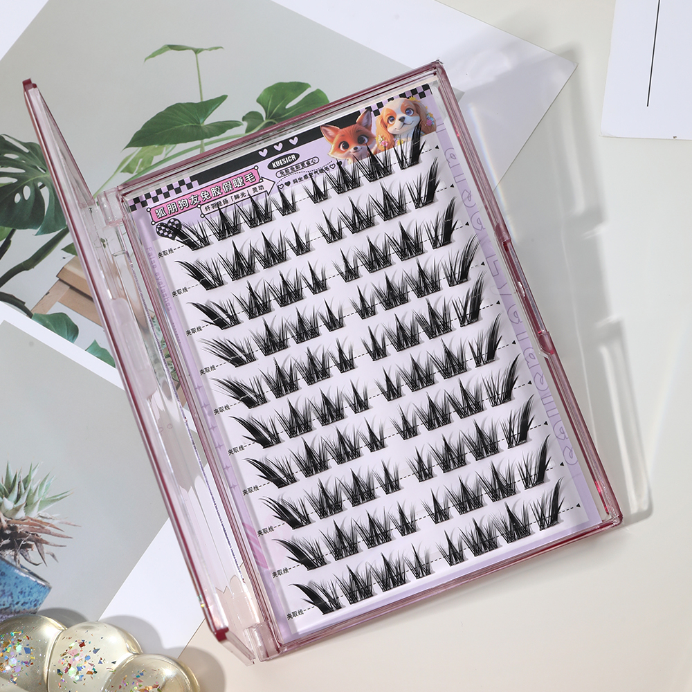 Kuesicr Glue-free False Eyelashes Self-adhesive eyelashes super sticky ...