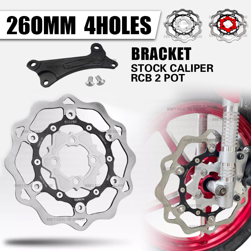 Ktm Front Disc Size 260mm Free With Disc Heart 4 Common Holes For All ...