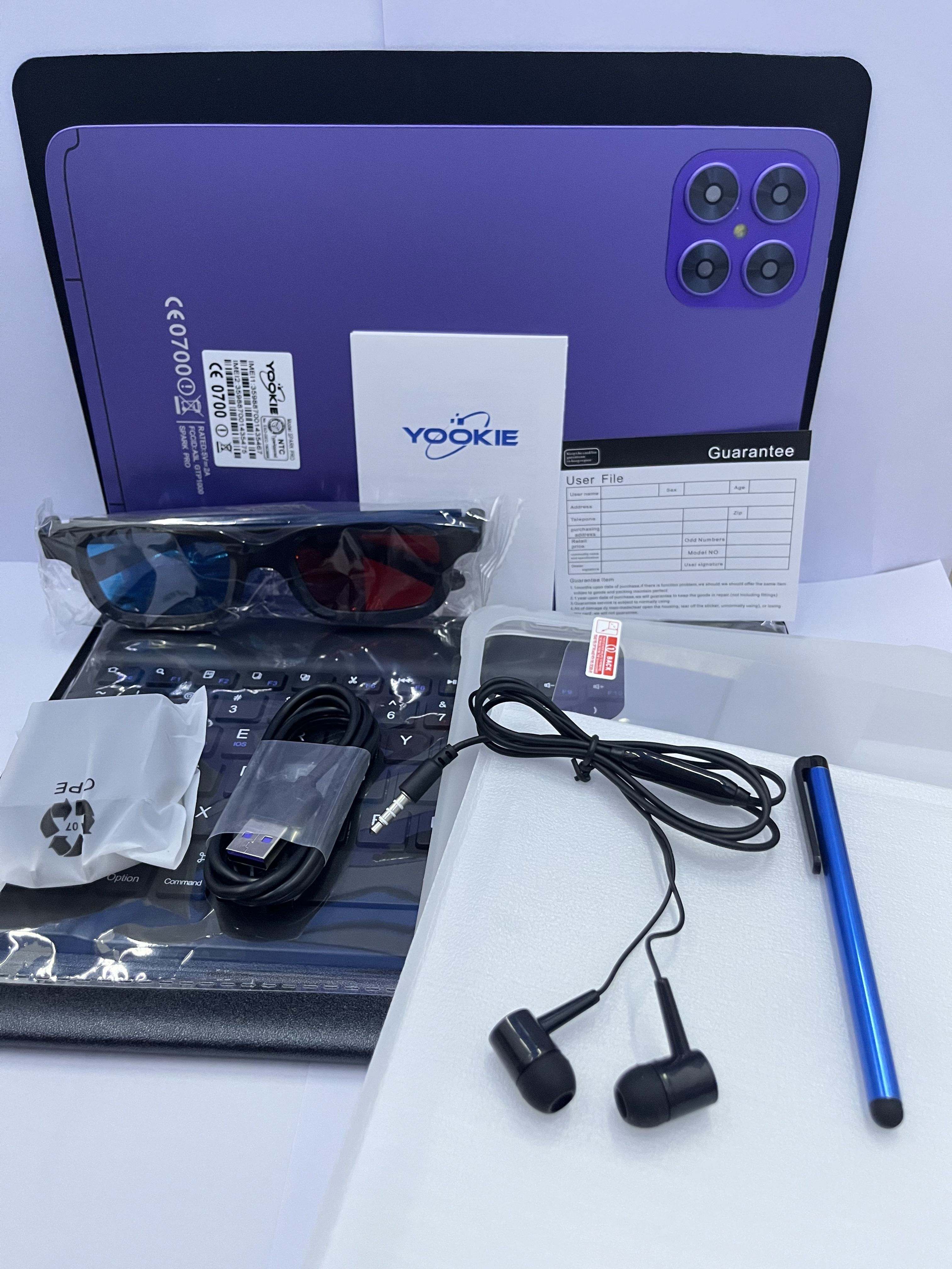 5G Android Tablet 10-inch SPARK PRO Android 14 16GB+1TB 6000mAh Dual ...