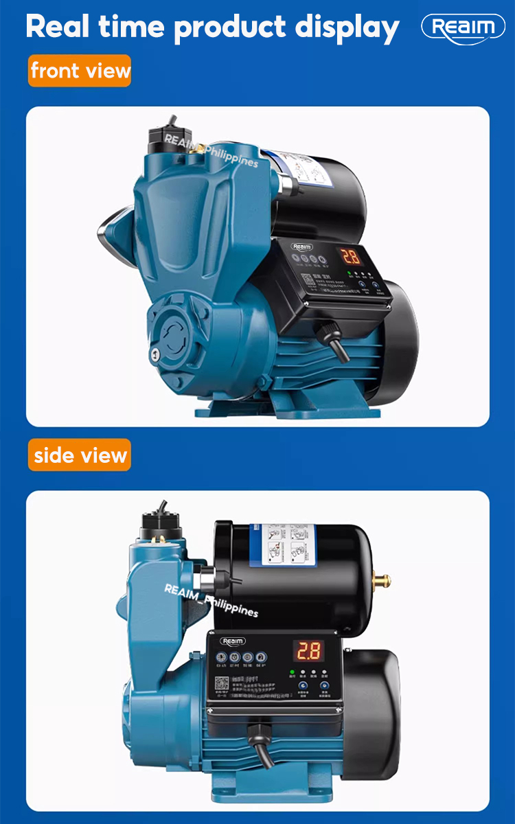 REAIM Jetmatic Water Pump Automatic Booster Pump Water Pressure Self ...