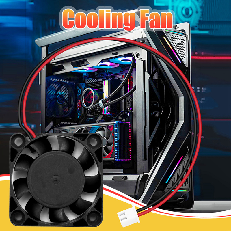 40mm x 40mm x 10mm 4010 9 Blade Brushless DC 12V Cooling Fan | Shopee ...