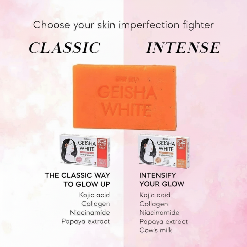 Geisha White Skin Brightening Bar | Scar Blemish Remover | Kojic ...