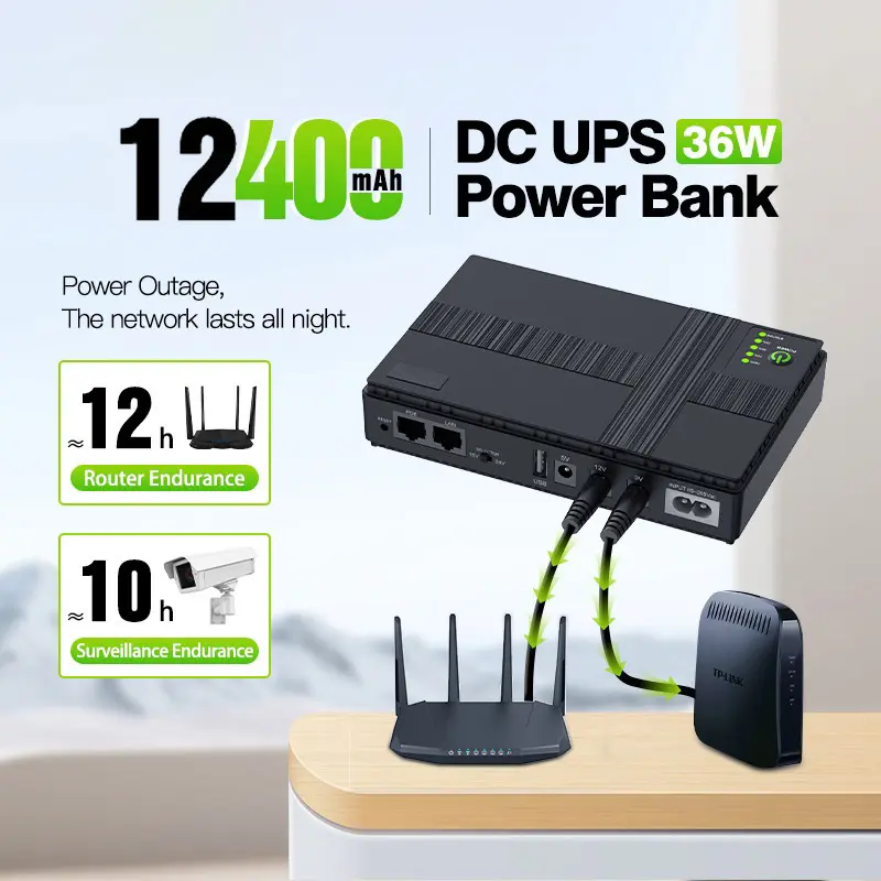 Expose CCTV UPS Power Supply For Wifi Router Modem Power Bank Backup ...